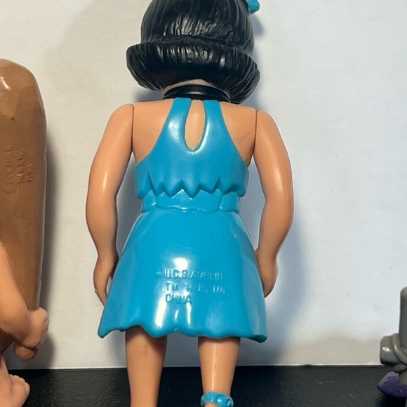 Toys | The Flintstones Bamm Bamm Betty Lawn Mower Figures | Poshmark